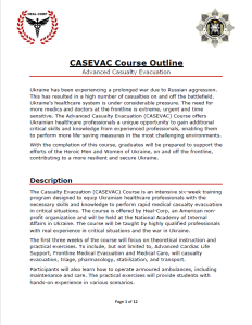 Heal-Corp - Critical Medical Support and Humanitarian Aid